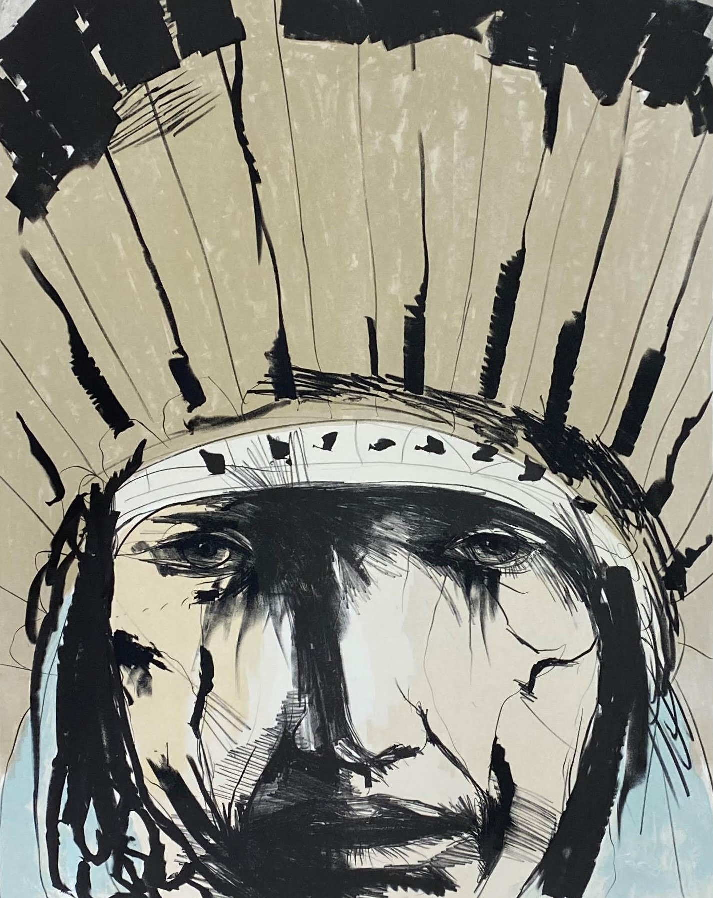 Projects-Treatment of Two Leonard Baskin Lithographs